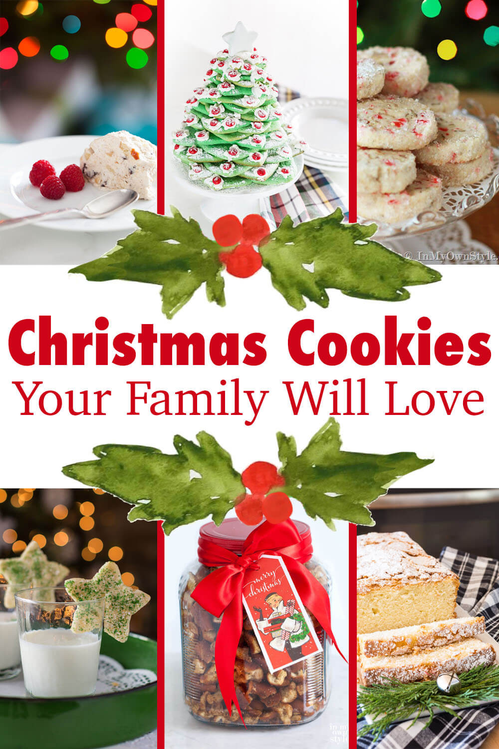 Christmas Cookie Recipes & Music Playlist - In My Own Style