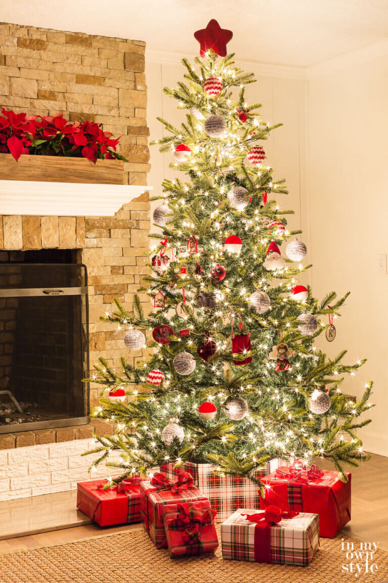 How to Make a Christmas Tree Topper DIY - In My Own Style