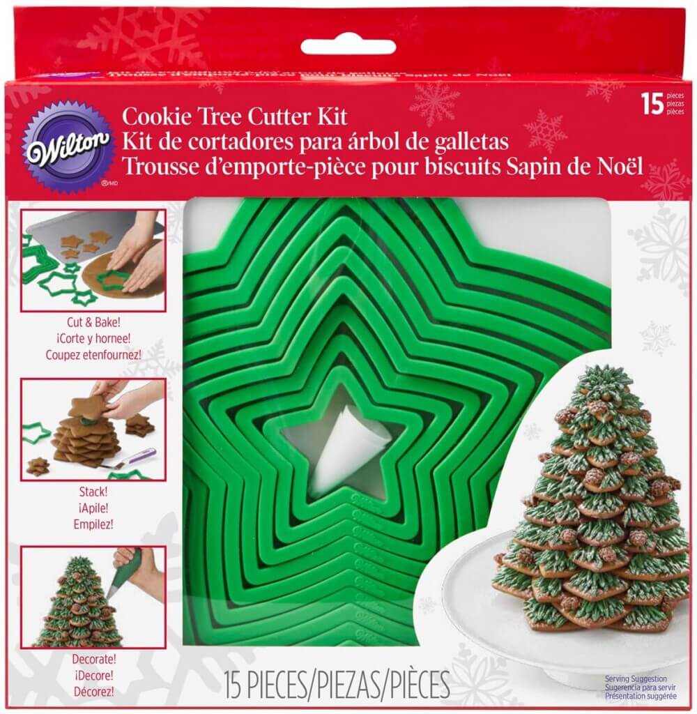 How to Make an Edible Christmas Cookie Tree - In My Own Style