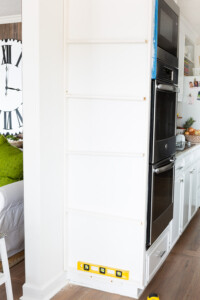 How to Make a Floor to Ceiling Plate Rack on a Wall - In My Own Style