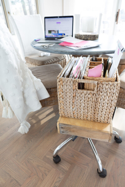 Working From Home: Creative File Storage Idea - In My Own Style