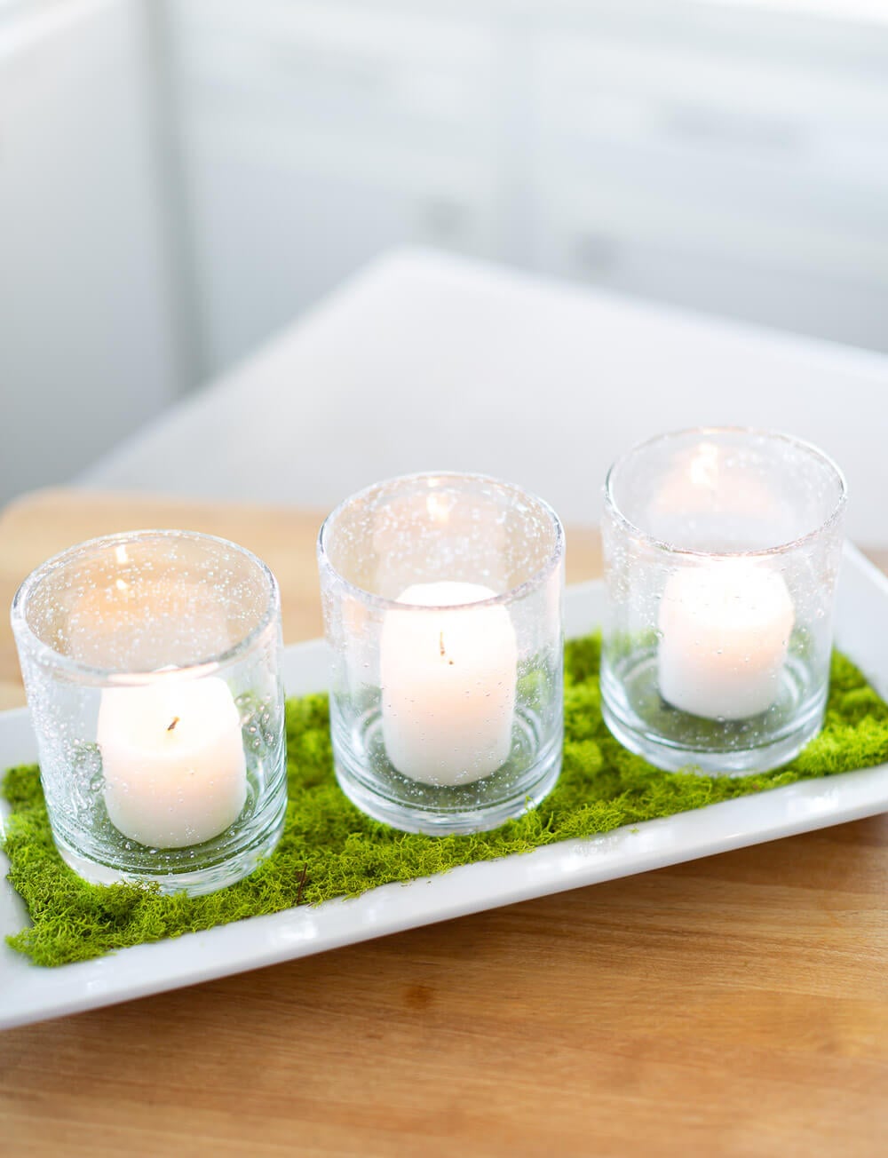 Spring Candle Tray DIY - In My Own Style