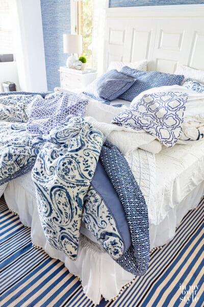 Try This: Mix and Match Your Bedding - In My Own Style