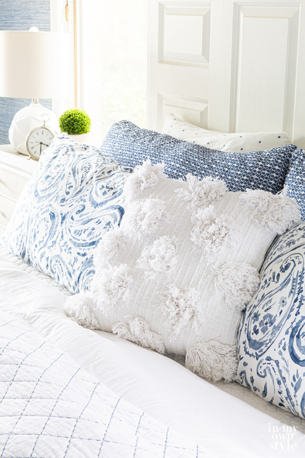 Try This: Mix and Match Your Bedding - In My Own Style