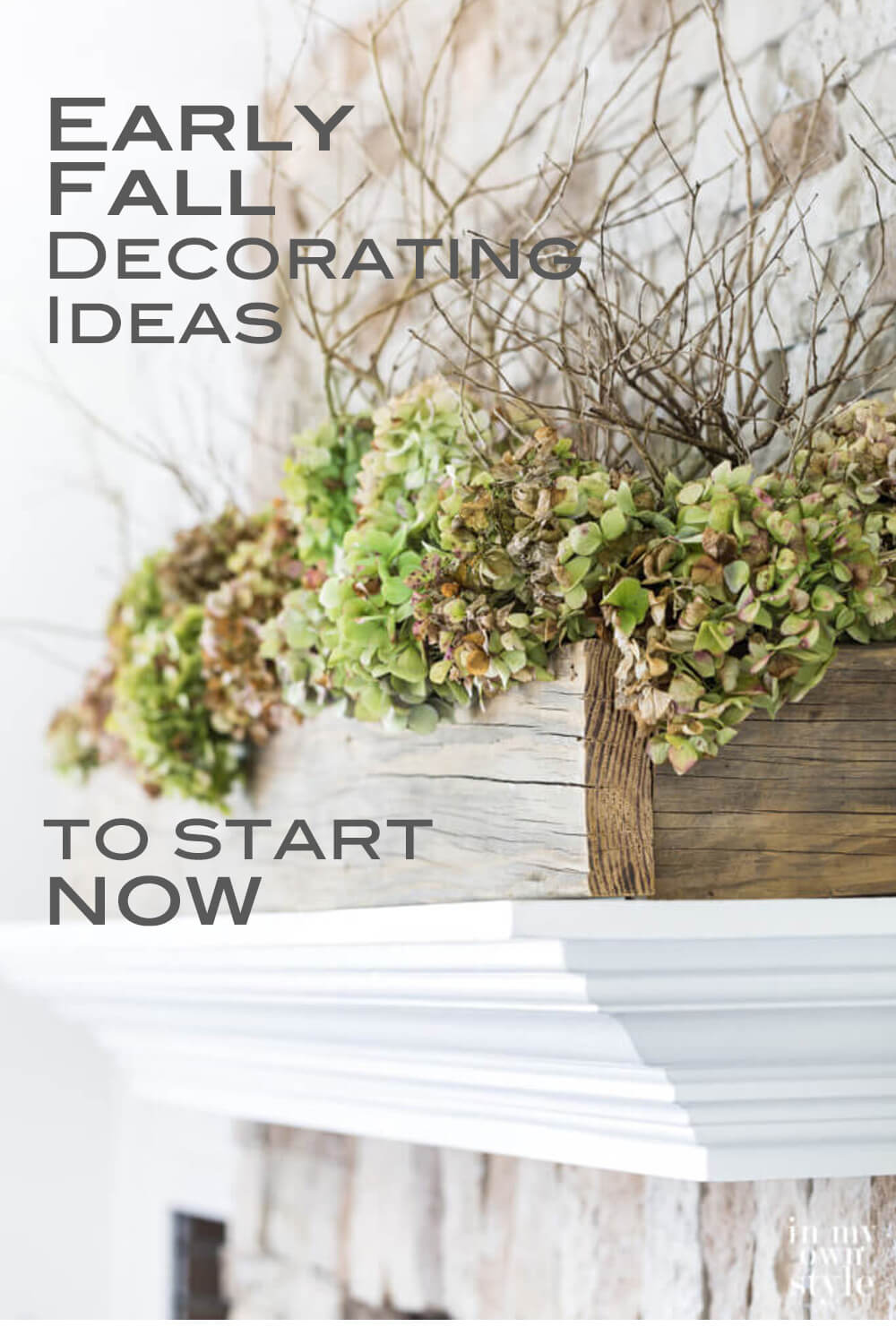 Early Fall Decorating Style Starters - In My Own Style