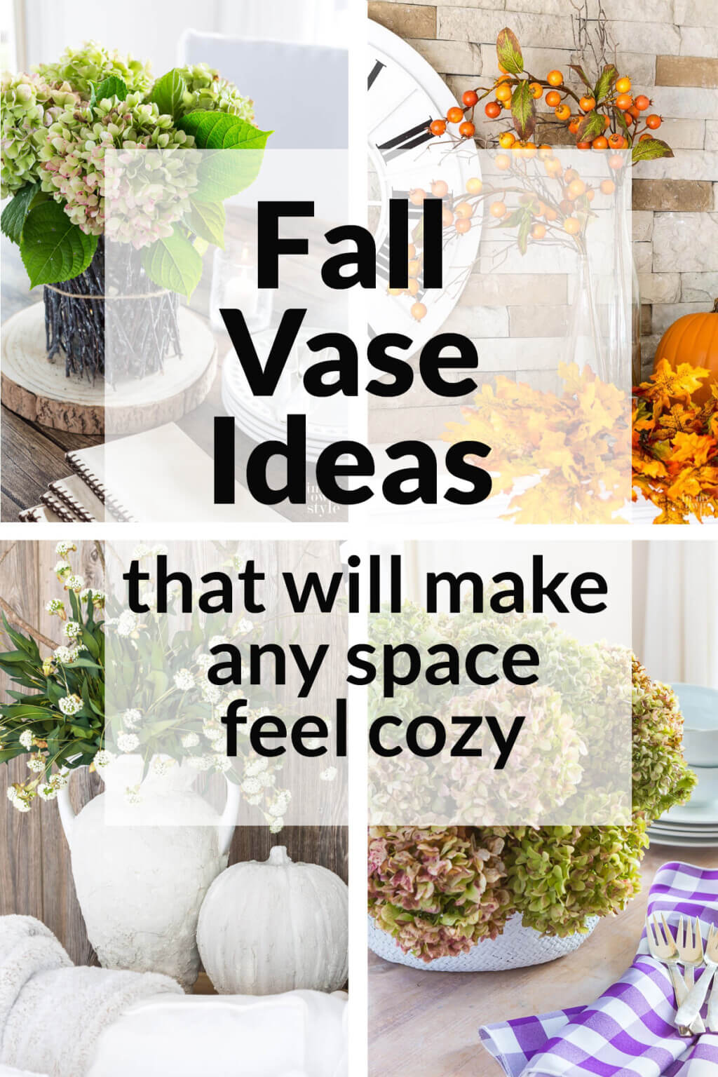 Simple Fall Vase Ideas That Will Make Any Space Feel Cozy - In My Own Style