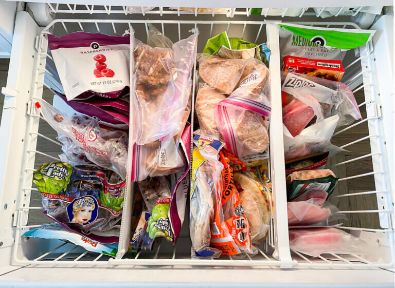 How to Organize Freezer Drawers DIY - In My Own Style