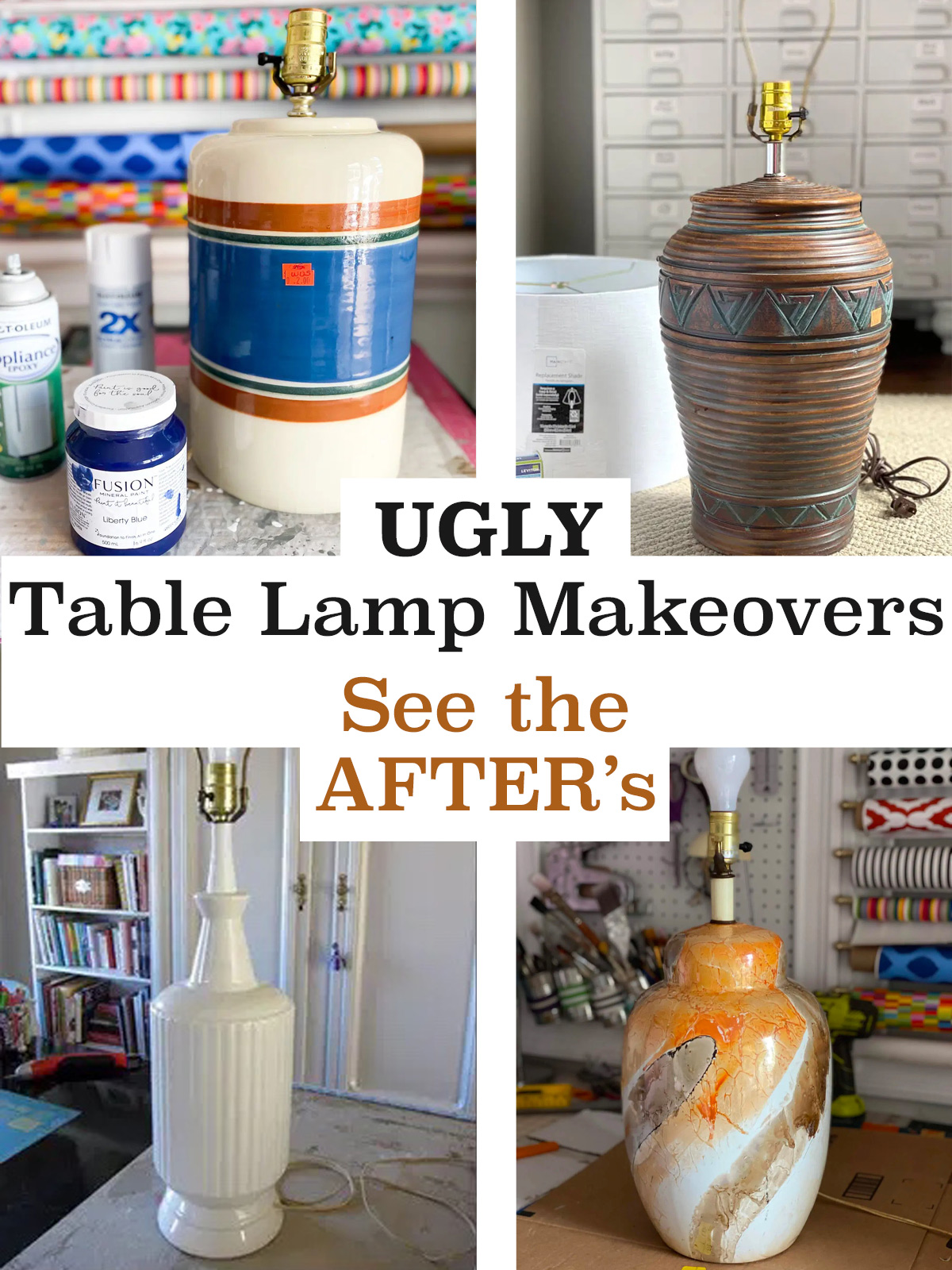 DIY Table Lamp Ideas That Won't Cost You a Fortune - In My Own Style