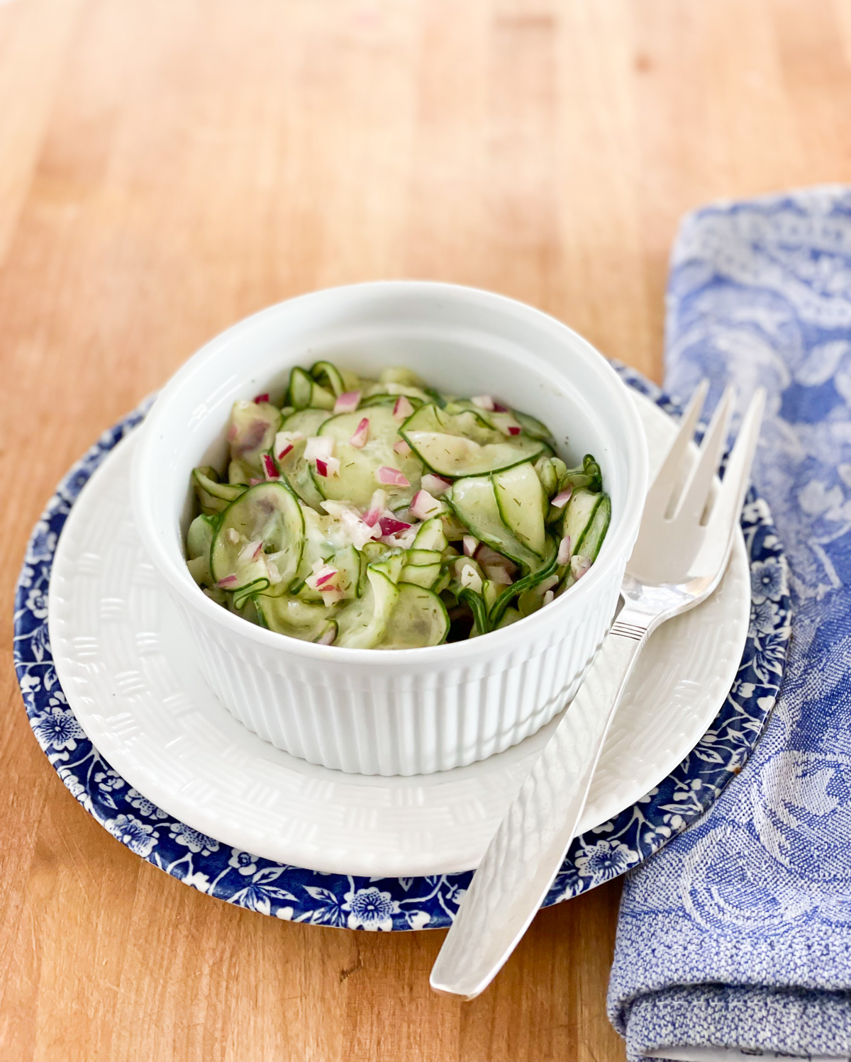 Deliciously Crunchy Cucumber Salad - In My Own Style
