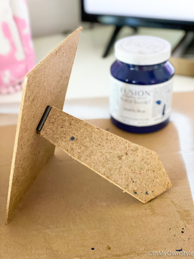 DIY Clothespin Picture Frame - In My Own Style