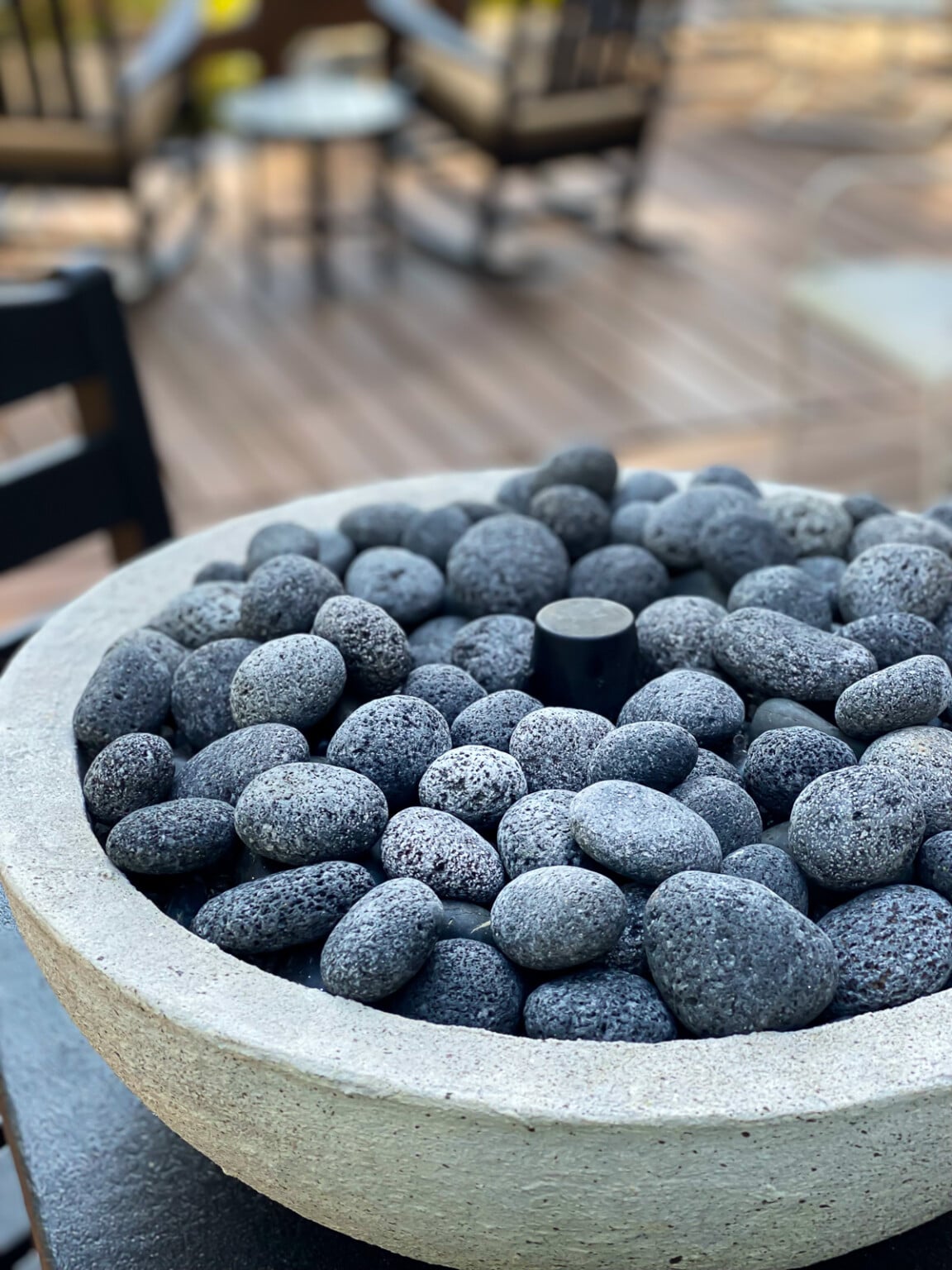 DIY Tabletop Fire Bowl Made in Minutes - In My Own Style