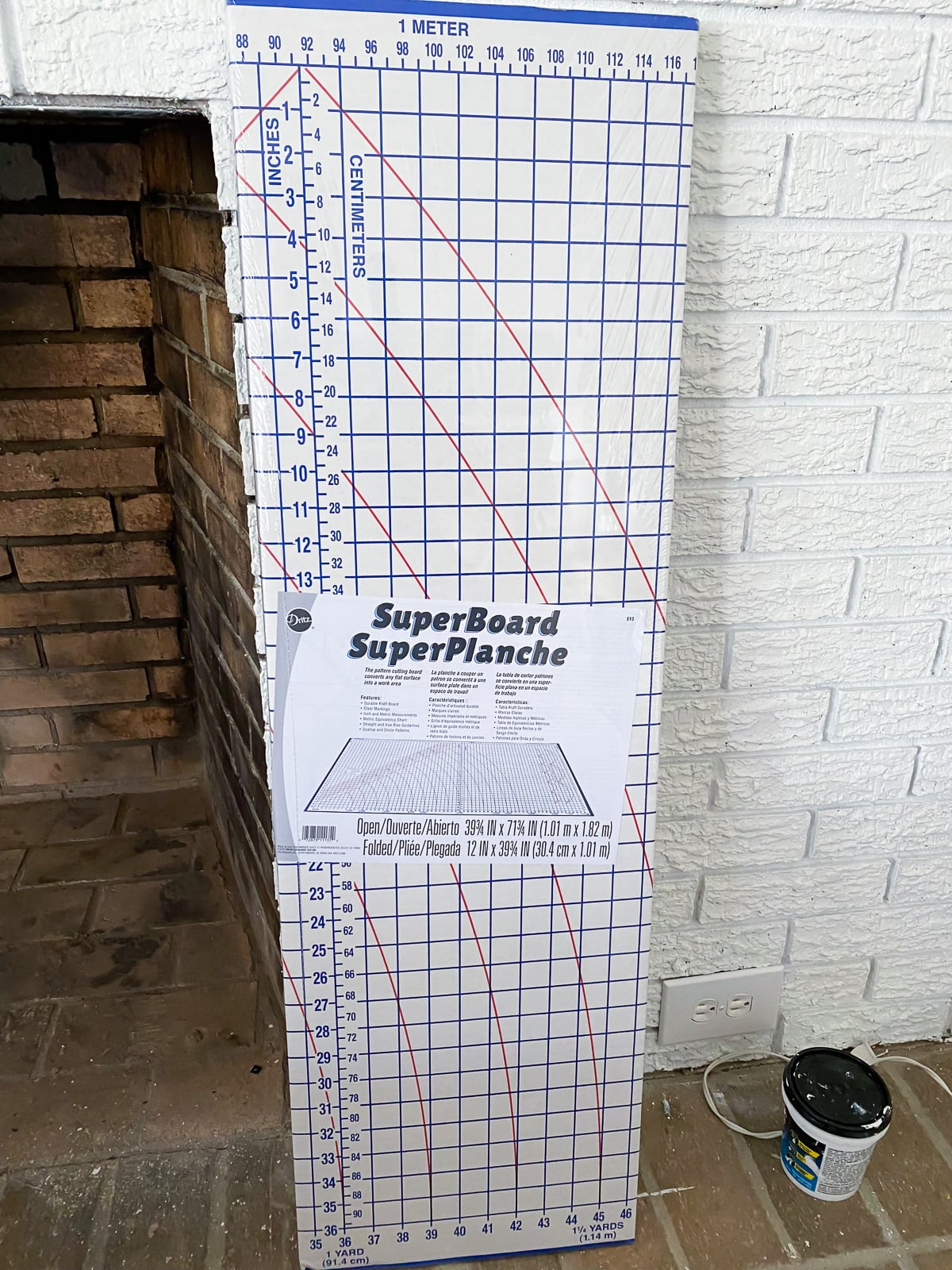 DIY Fireplace Cover Practically Made For You - In My Own Style