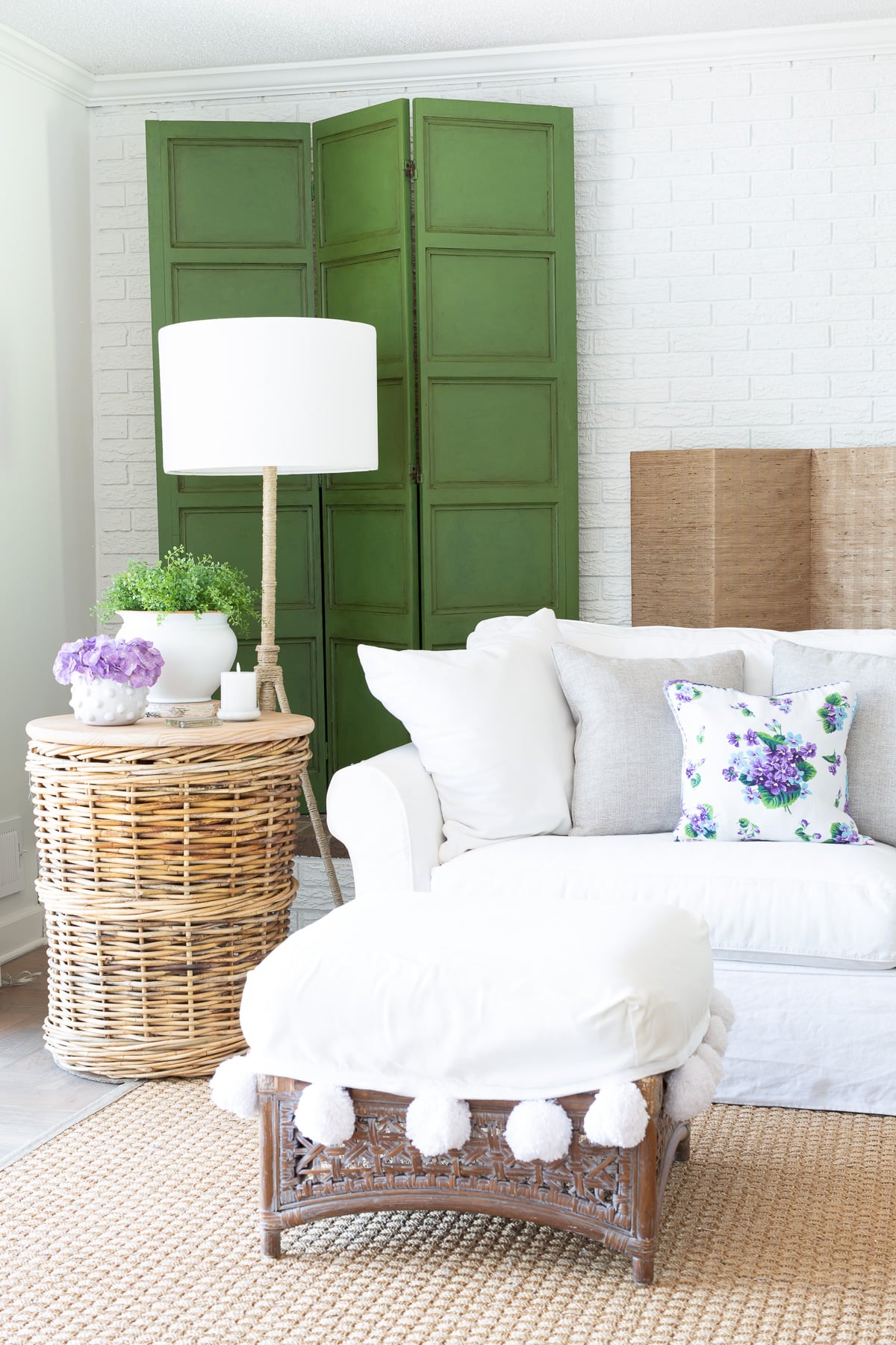 Decorating Fix with a Faux Brick Panel From the Home Improvement Store ...