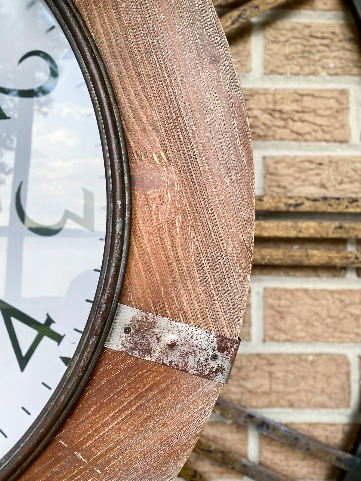 Large Outdoor Wall Clocks for Decks, Porches and Patios - In My Own Style