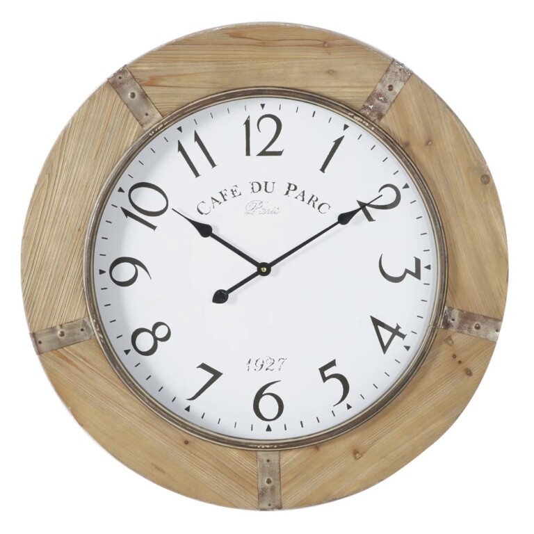 Large Outdoor Wall Clocks for Decks, Porches and Patios - In My Own Style