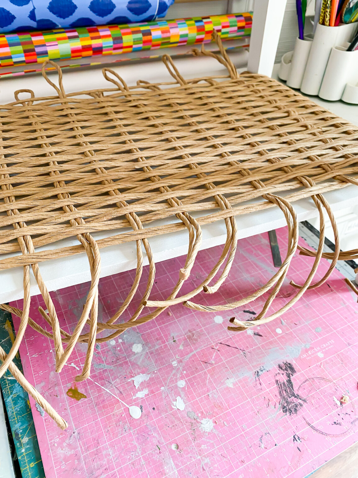 Designer Inspired Two Tier End Table Makeover - In My Own Style