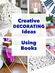 Creative Decorating Ideas With Books - In My Own Style