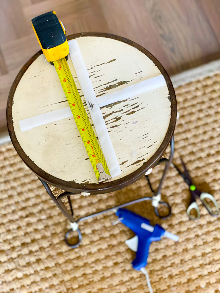 Repurpose a Bar Stool Into a Unique Table - In My Own Style