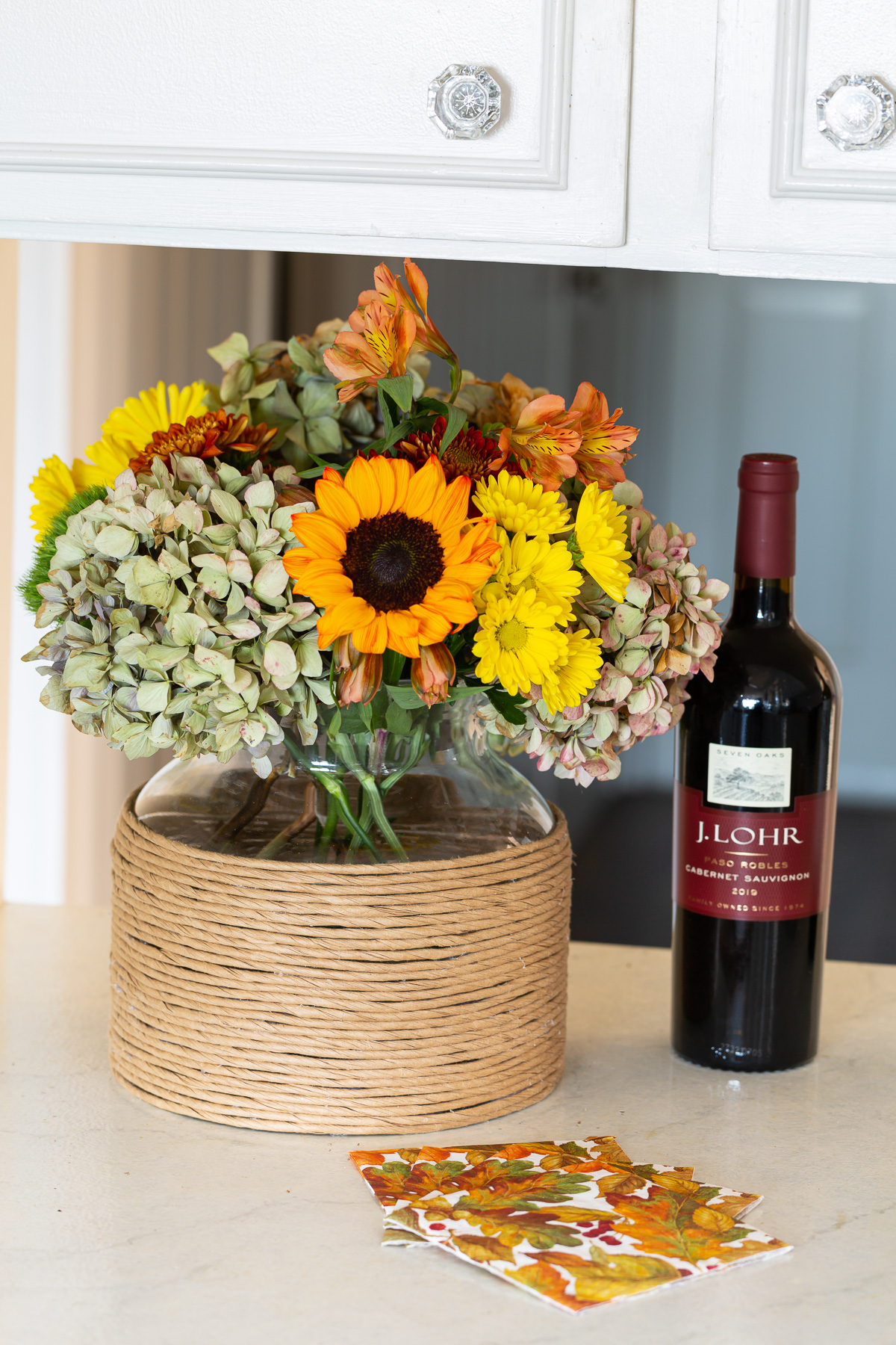 Twisted Paper Ribbon Vase DIY & Bonus Idea - In My Own Style