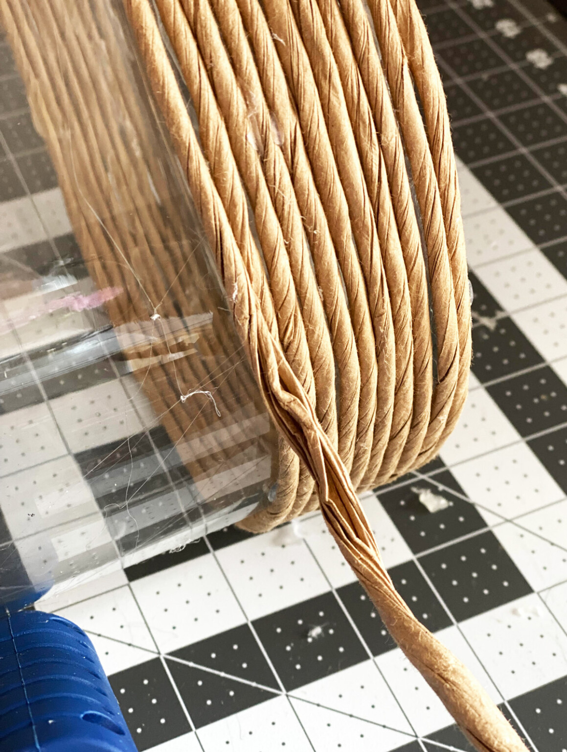 Twisted Paper Ribbon Vase DIY & Bonus Idea - In My Own Style