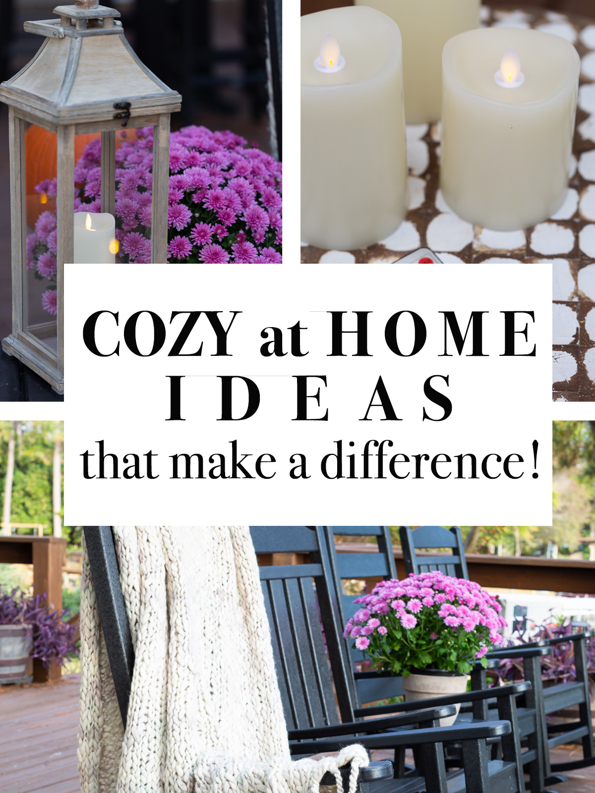A "Cozy at Home" Fall Challenge for You - In My Own Style