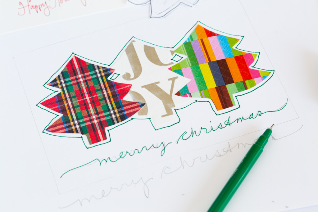 Almost Free DIY Christmas Cards That are Fun & Easy to Make - In My Own ...