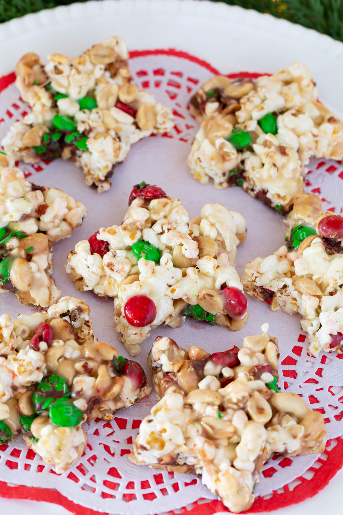 Holiday Popcorn Cake Stars - In My Own Style