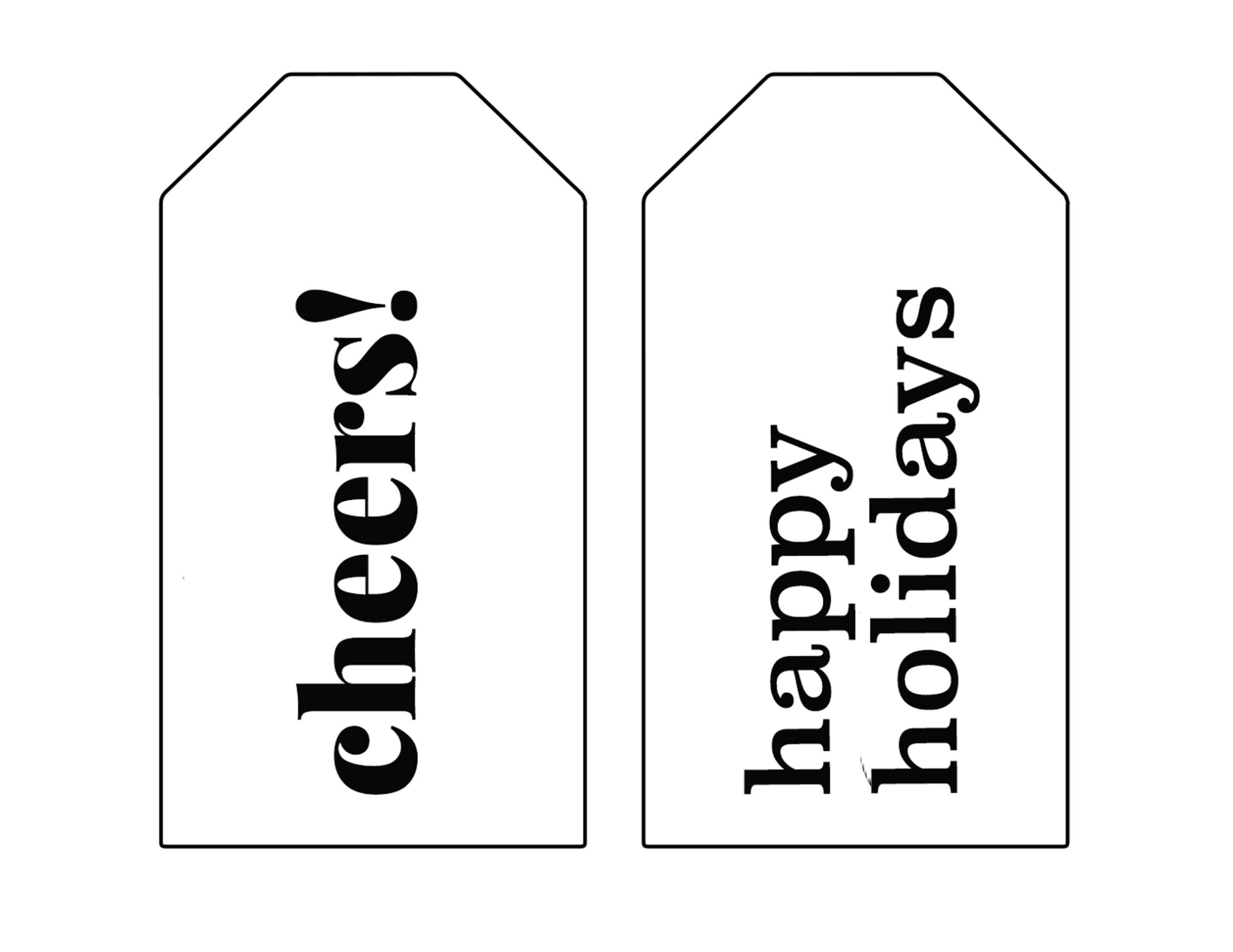 Simple Wine Bottle Gift Wrap Ideas & Free Gift Tags - In My Own Style