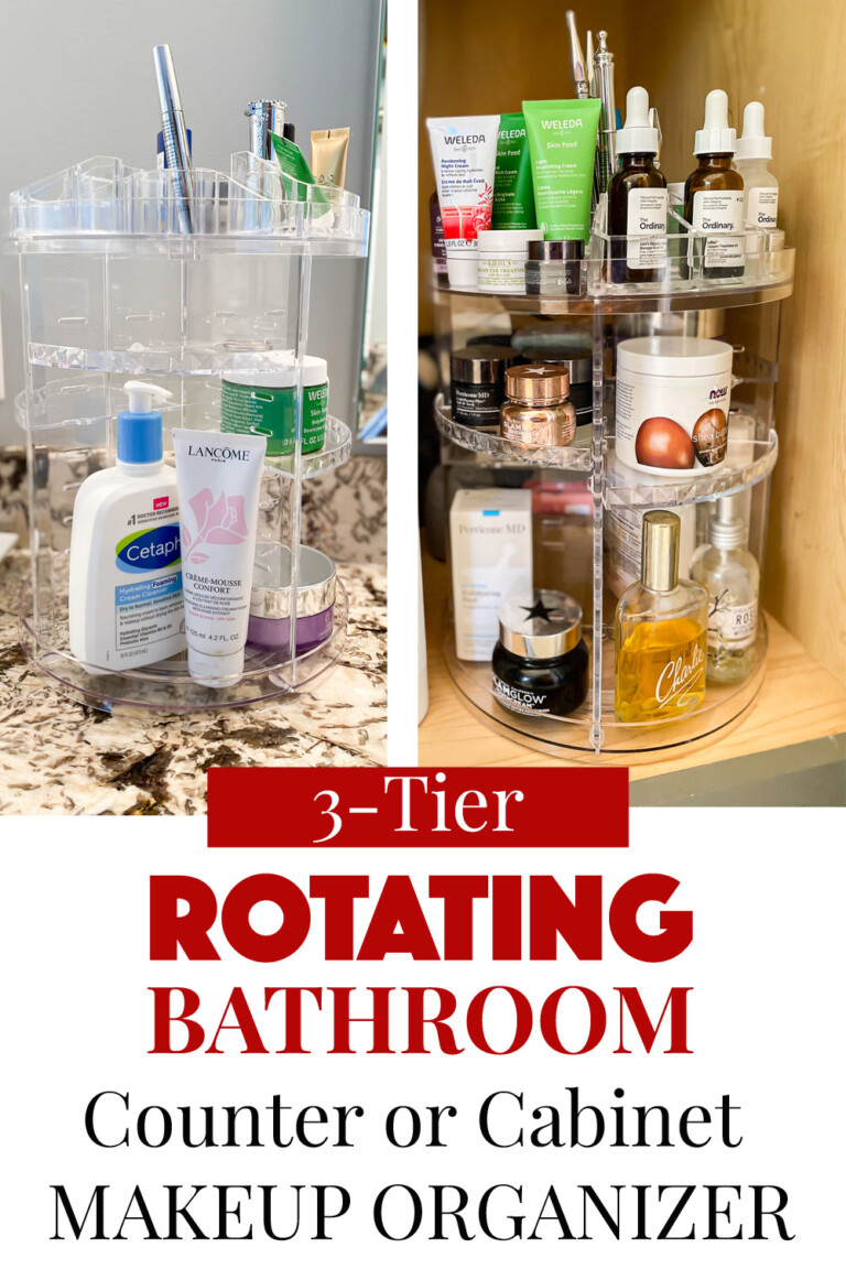 3 Tier Bathroom Rotating Organizer - In My Own Style