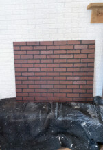 Decorating Fix with a Faux Brick Panel From the Home Improvement Store ...