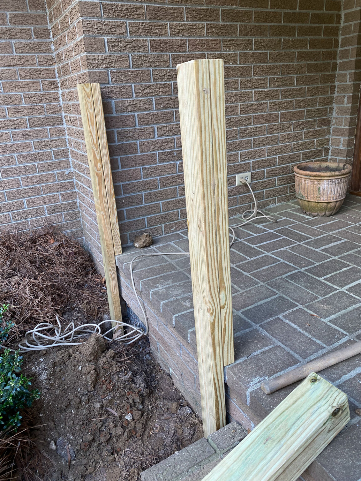 DIY Cable Railing On Front Porch and Deck - In My Own Style