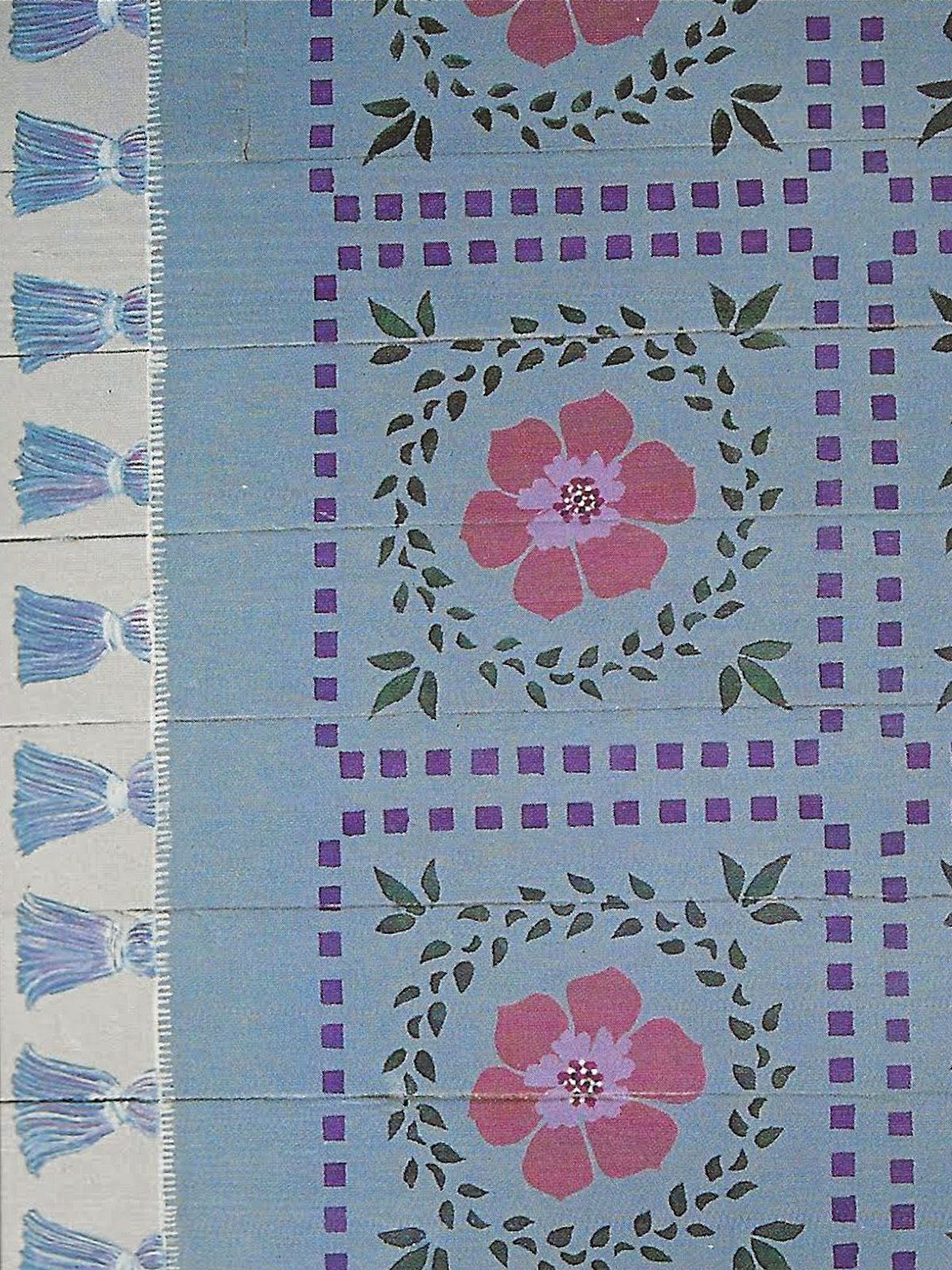 How To Stencil a Rug on a Floor - In My Own Style