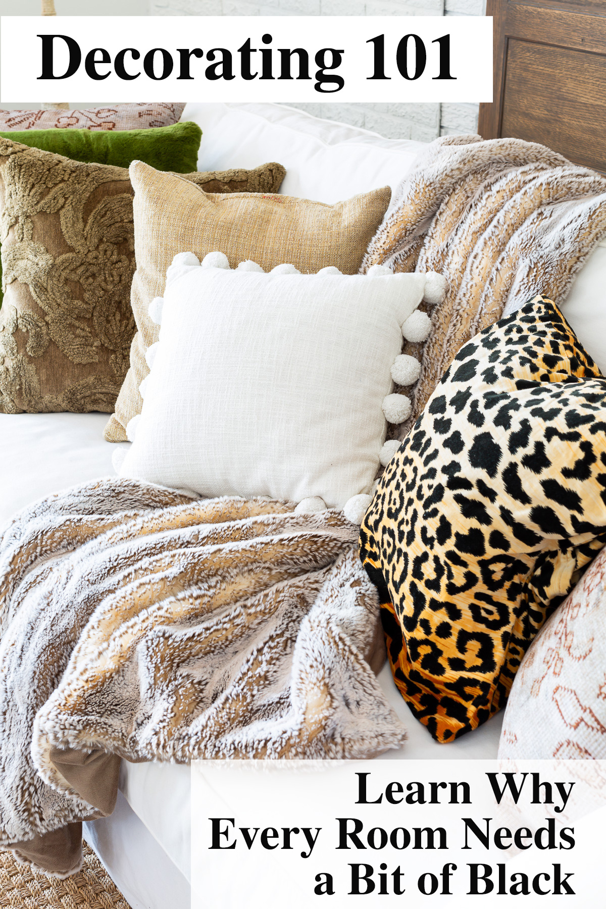Decorating 101: Why Every Room Needs a Touch of Black - In My Own Style