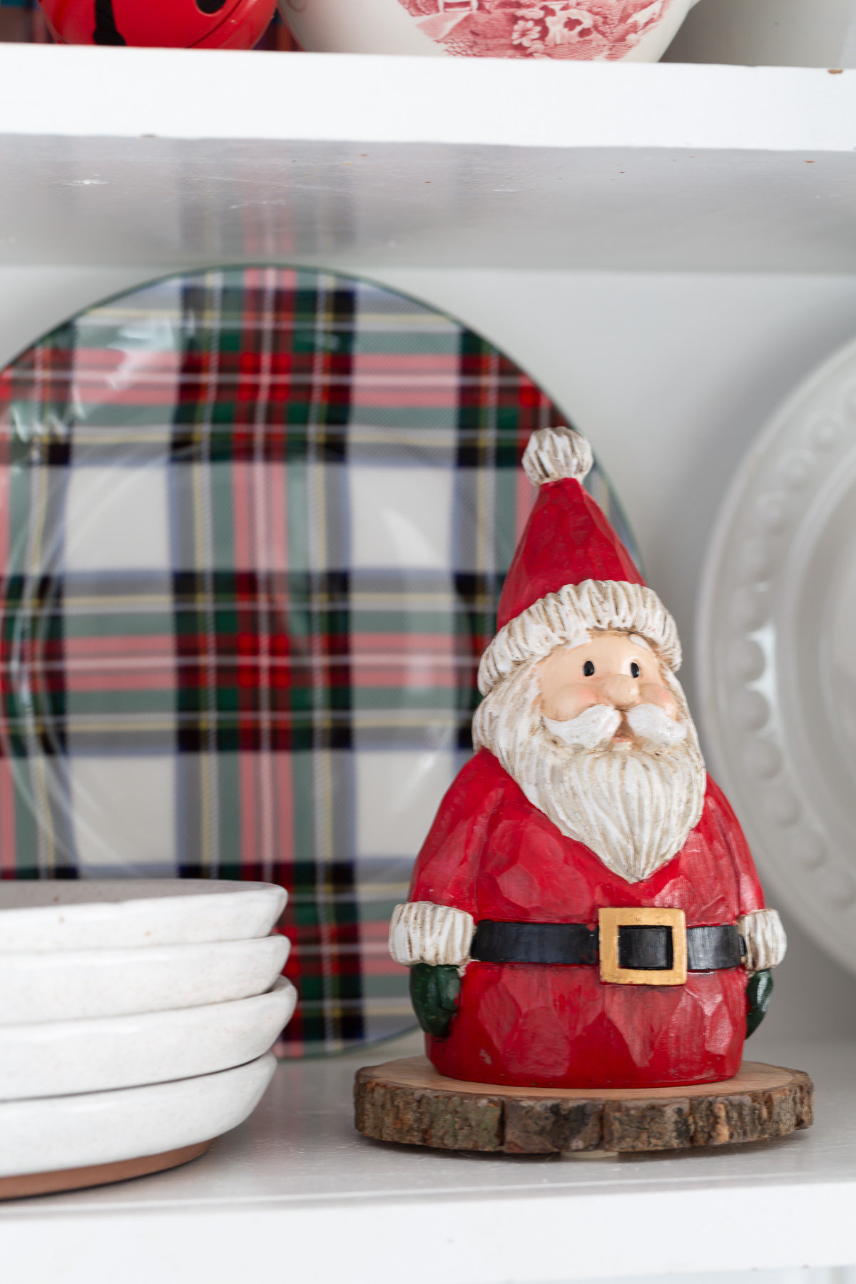 Festive Christmas Kitchen Shelf Decor Ideas - In My Own Style