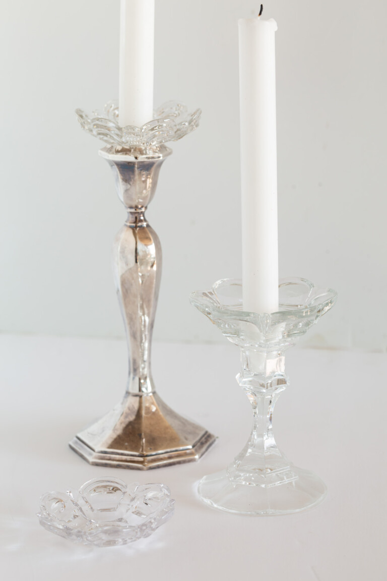 Easy to Make Christmas Taper Candle Rings - In My Own Style