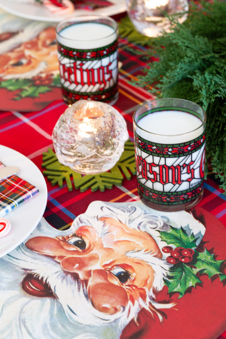 Fun & Festive Christmas Dinner Table Setting - In My Own Style