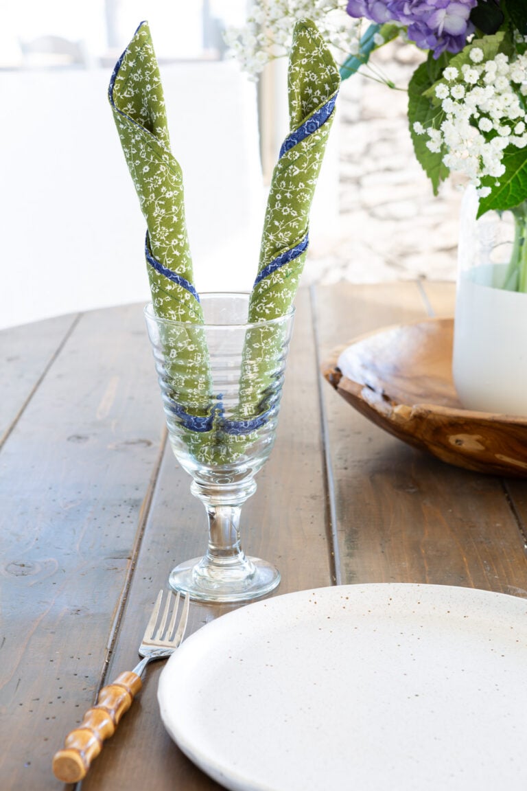 The Joy of Making Colorful Cloth Napkins the Easy Way - In My Own Style