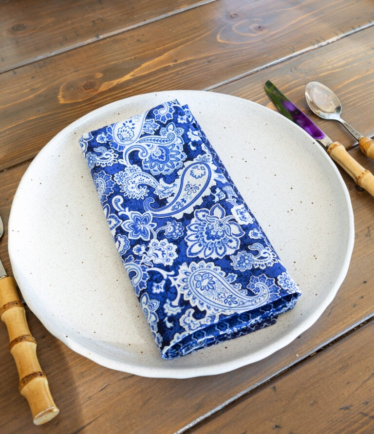 The Joy of Making Colorful Cloth Napkins the Easy Way - In My Own Style