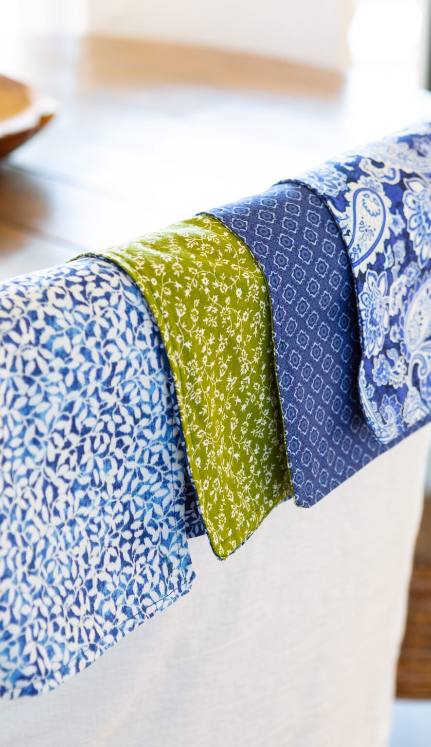 The Joy of Making Colorful Cloth Napkins the Easy Way - In My Own Style