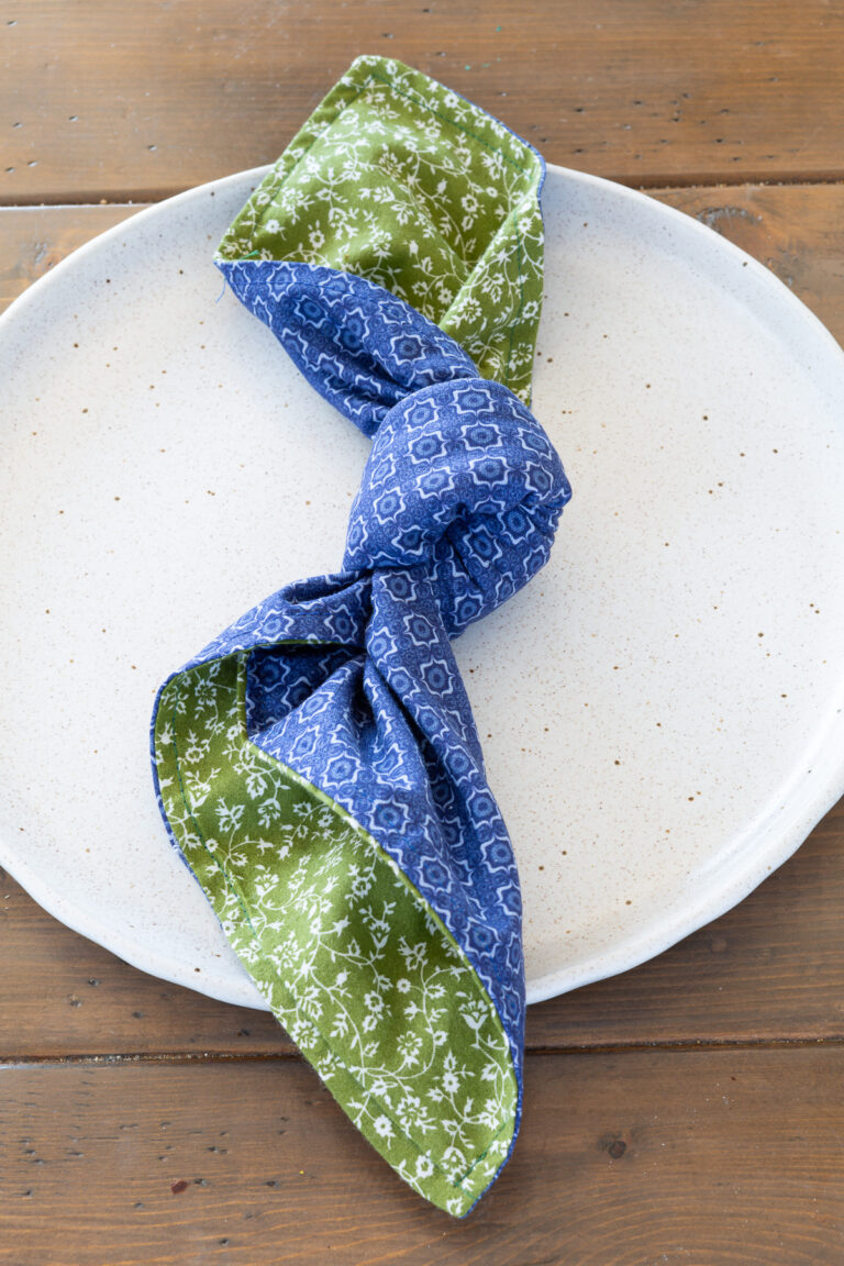 The Joy of Making Colorful Cloth Napkins the Easy Way - In My Own Style