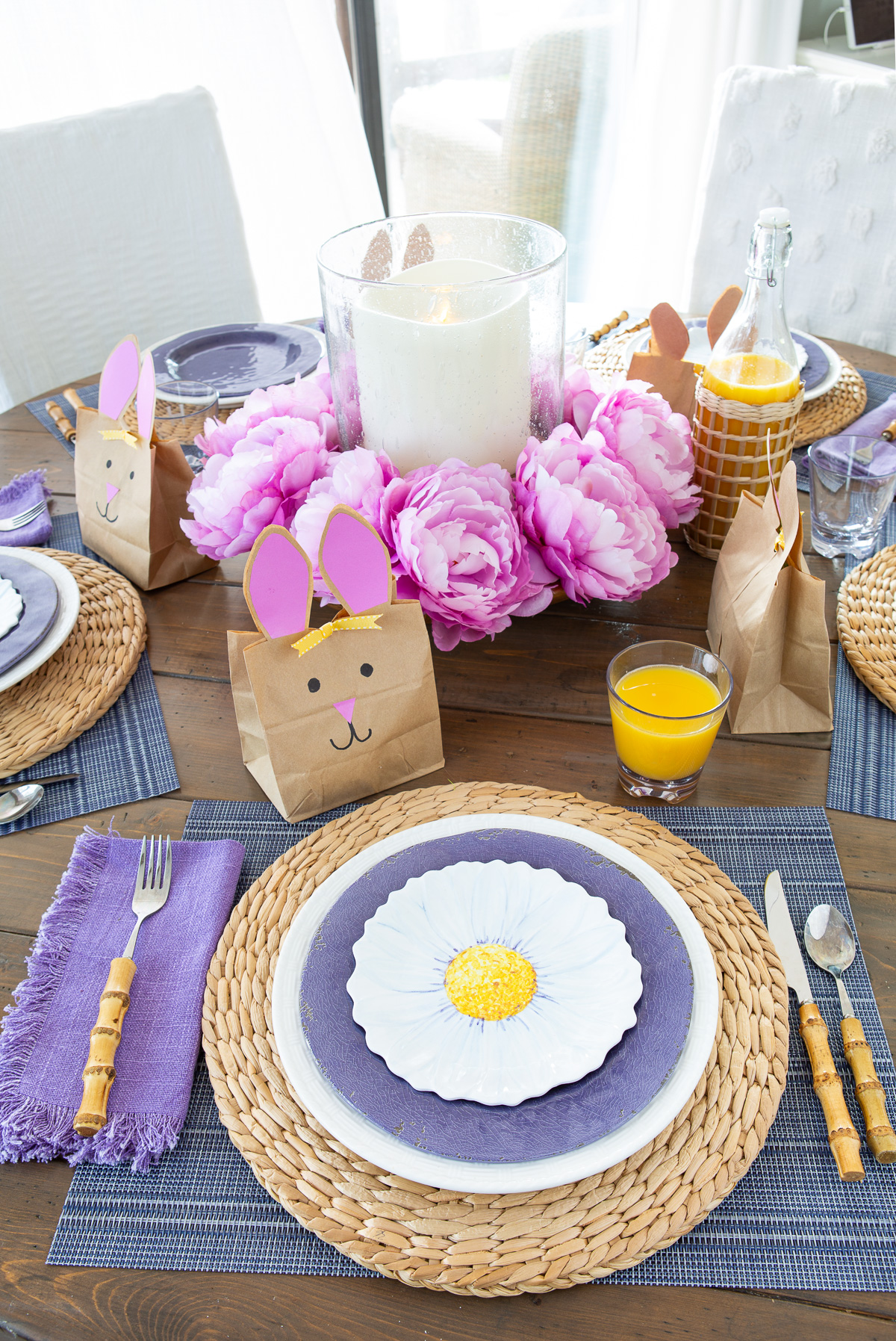 Decorating an Easter Table & Fuss-Free Centerpiece - In My Own Style