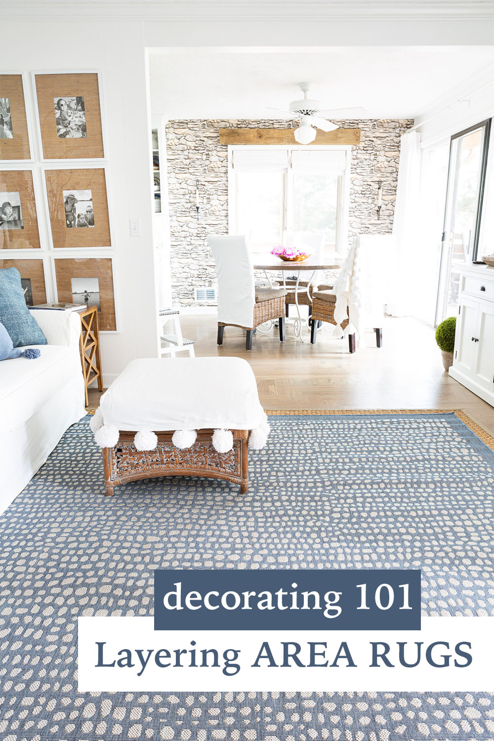 Decorating With Area Rugs in My Living Room - In My Own Style