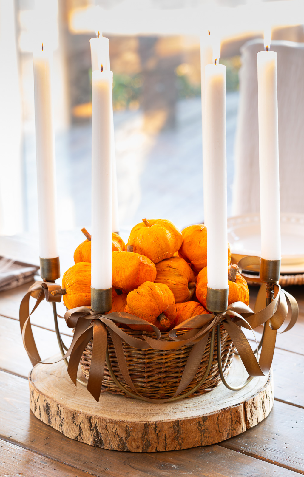 $10 Centerpiece on My Thanksgiving Table - In My Own Style