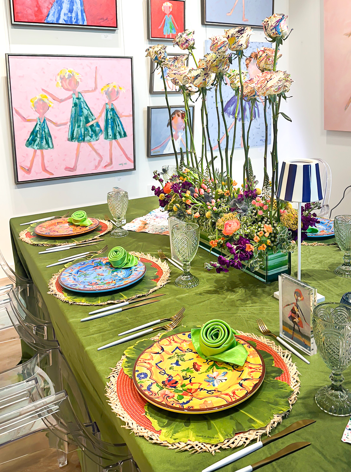 A Creative Decor Idea Using Craft Paint - In My Own Style