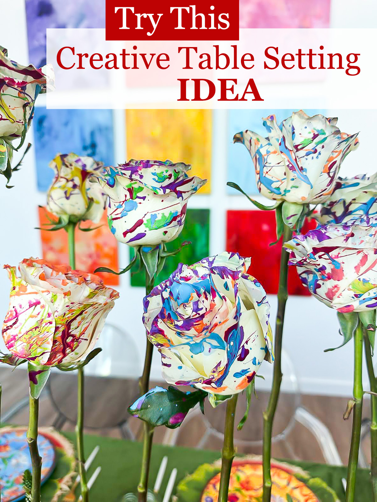 A Creative Decor Idea Using Craft Paint - In My Own Style